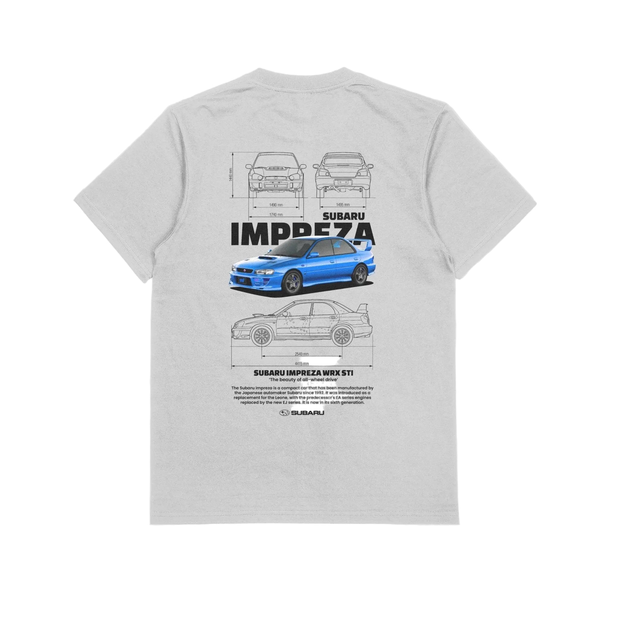 Subaru Impreza WRX STI Unisex T-Shirt - Gifts Handmade UK